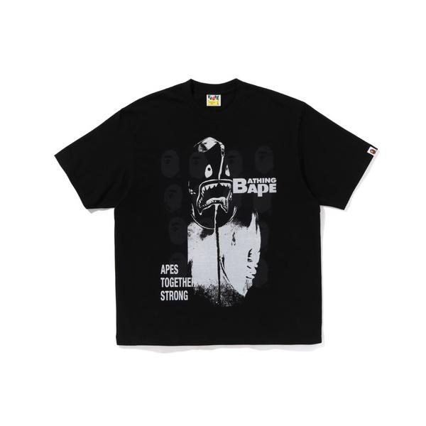 ZOZO問い合わせ番号:96371610ショップ:A BATHING APE，ア ベイシング エイプブランド:A BATHING APE，アベイシングエイプ商品名:SPRAY PRINT MULTI LOGO RELAXED FIT TEE...