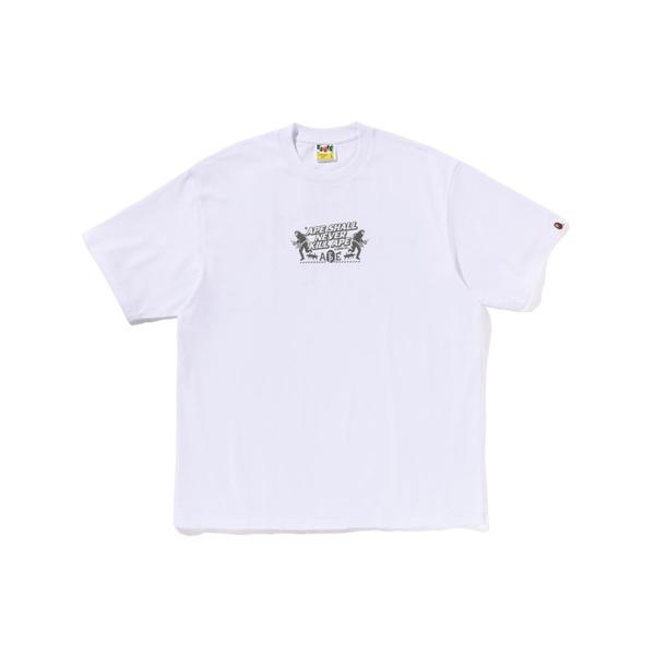 ZOZO問い合わせ番号:96371611ショップ:A BATHING APE，ア ベイシング エイプブランド:A BATHING APE，アベイシングエイプ商品名:BAPE SLOGAN RELAXED FIT TEEカテゴリ:トップス&g...