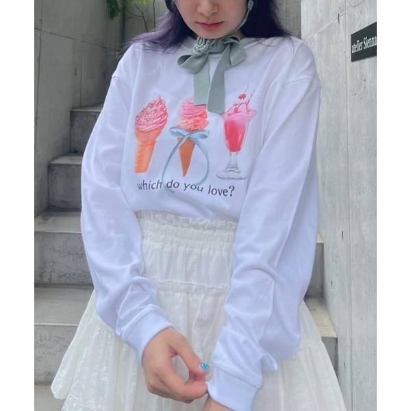 『セール実施中』ZOZO問い合わせ番号:96371670ショップ:Candy Stripper，キャンディストリッパーブランド:Candy Stripper，キャンディストリッパー商品名:WHICH DO YOU LOVE? L/S Tシャ...