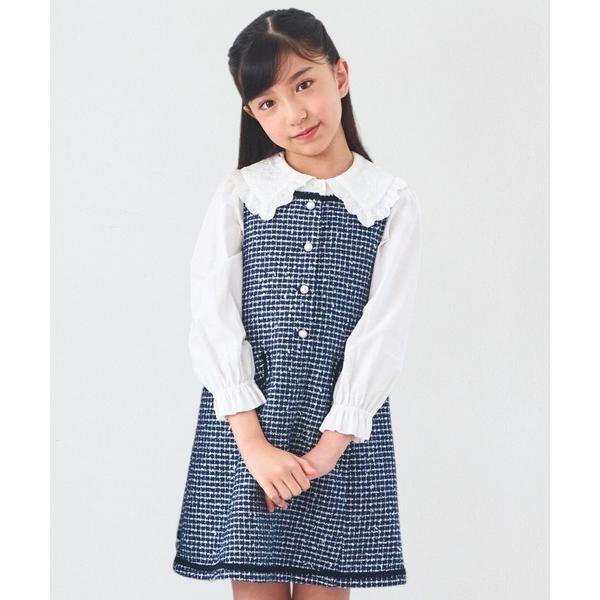 ZOZO問い合わせ番号:96371833ショップ:CHOPIN，ショパンブランド:CHOPIN，ショパン商品名:ファンシーツイードジャンパースカート（キッズ/110〜140cm）カテゴリ:ワンピース/ドレス>ジャンパースカートブランド...