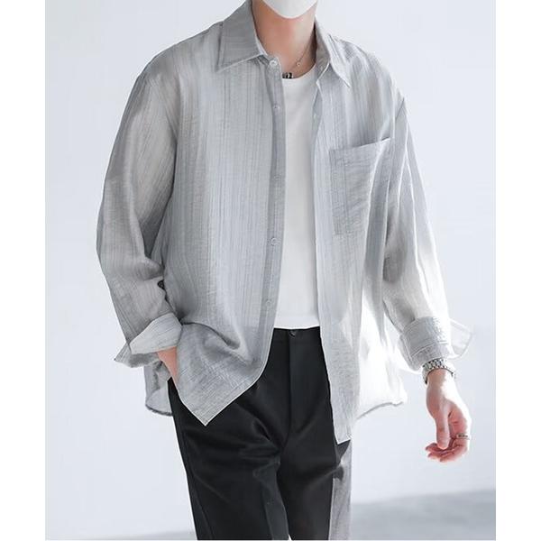 『タイムセール実施中』ZOZO問い合わせ番号:96371899ショップ:BUFFALO BOBS，バッファローボブズブランド:JOHNNY WOLF，ジョニーウルフ商品名:MIRACH シアー ルーズシャツカテゴリ:トップス>シャツ/...