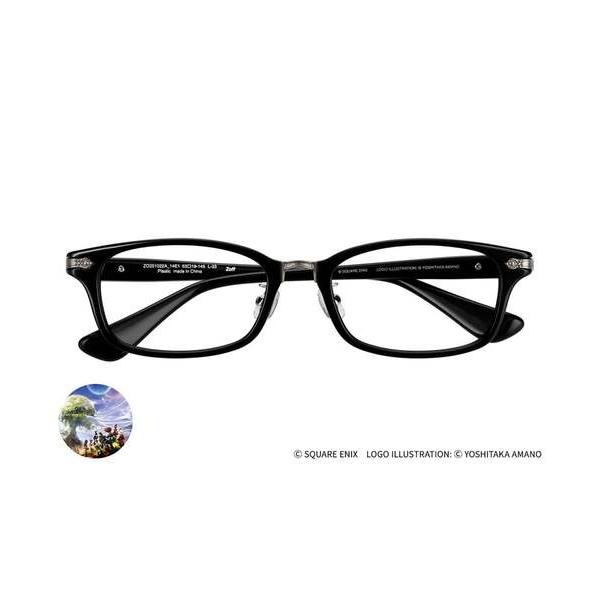 ZOZO問い合わせ番号:96372186ショップ:Zoff，ゾフブランド:Zoff，ゾフ商品名:Zoff｜FINAL FANTASY IX スクエア型 メガネ 【プレミアム モデル】ファイナルファンタジーIX ｜伊達メガネ 度付き（レンズ交...