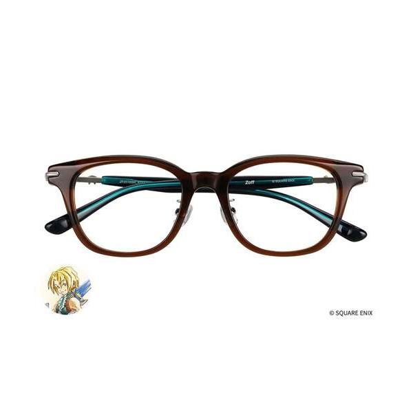 ZOZO問い合わせ番号:96372187ショップ:Zoff，ゾフブランド:Zoff，ゾフ商品名:Zoff｜FINAL FANTASY IX ウェリントン型 メガネ 【ジタン モデル】ファイナルファンタジーIX ｜伊達メガネ 度付き（レンズ交...