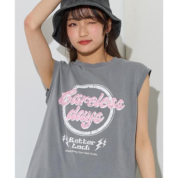 ZOZO問い合わせ番号:96372243ショップ:cross marche，クロスマルシェブランド:BISKEE，ビスキー商品名:ノースリーブピグメントＴシャツカテゴリ:トップス>Tシャツ/カットソーブランド品番:212681素材:【...