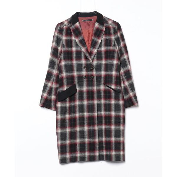 『セール実施中』コンディション：D（傷・汚れあり）傷や汚れがあるが使用には問題ないアイテム首周り：毛玉ZOZO問い合わせ番号:96374814ショップ:ZOZOUSED，ゾゾユーズドブランド:romar quee，ロマーク商品名:チェック柄...