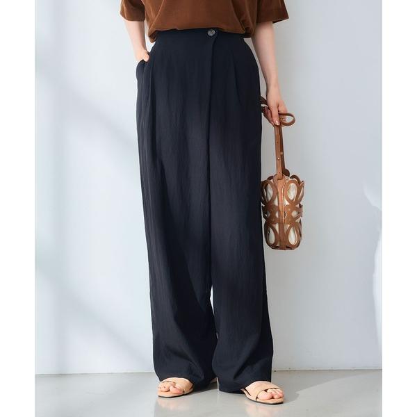 ZOZO問い合わせ番号:96384077ショップ:cross marche，クロスマルシェブランド:CROSS FUNCTION，クロスファンクション商品名:《UV/撥水》エブ楽 ラップワイドパンツ【CROSS FUNCTION/クロスファ...