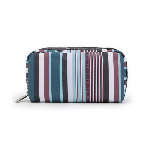 ZOZO問い合わせ番号:96402559ショップ:LeSportsac，レスポートサックブランド:LeSportsac，レスポートサック商品名:RECTANGULAR COSMETIC ファンシーストライプカテゴリ:財布/小物>ポーチ...