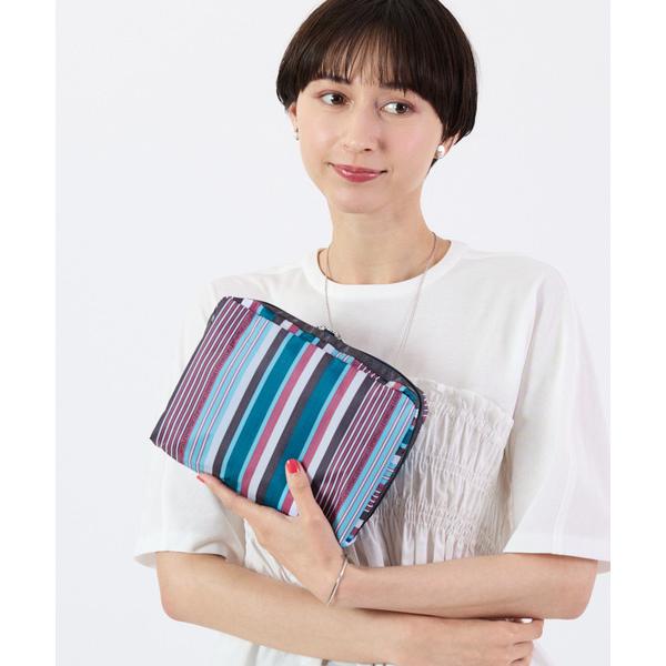 ZOZO問い合わせ番号:96402561ショップ:LeSportsac，レスポートサックブランド:LeSportsac，レスポートサック商品名:EXTRA LARGE RECTANGULAR COSMETIC ファンシーストライプカテゴリ:...