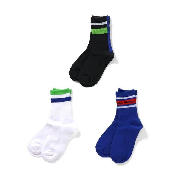 『セール実施中』※このアイテムは返品・交換対象外商品です。ZOZO問い合わせ番号:96402743ショップ:F.O.Online Store，エフオーオンラインストアブランド:Ampersand，アンパサンド商品名:3つセットラインソックス...