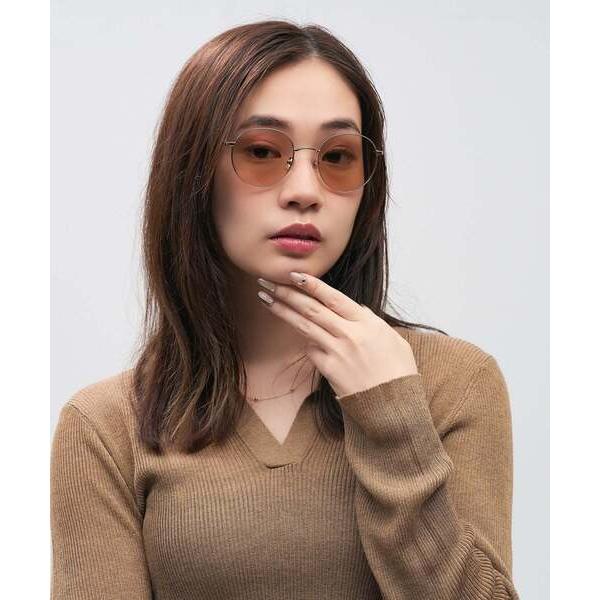ZOZO問い合わせ番号:96403311ショップ:Zoff，ゾフブランド:Zoff，ゾフ商品名:SUNCUTGlasses/UV100%CUT ボストン型 サングラス｜カラーレンズ メタルフレーム｜UVカット 紫外線対策｜ユニセックス｜Zo...