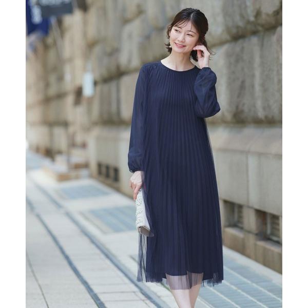 『タイムセール実施中』ZOZO問い合わせ番号:96403995ショップ:nissen，ニッセンブランド:Jolie et Jolie，ジョリーエジョリー，nissen，ニッセン商品名:ウエストリボン付プリーツワンピースドレスカテゴリ:ワンピ...
