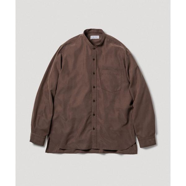 『タイムセール実施中』ZOZO問い合わせ番号:96404390ショップ:ADAM ET ROPE'，アダムエロペブランド:ADAM ET ROPE'，アダムエロペ商品名:スエードタッチ レーヨン バンドカラーシャツカテゴリ:トップス>...