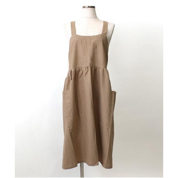 ZOZO問い合わせ番号:96404474ショップ:Rora，ローラブランド:BACKYARD FAMILY，バックヤードファミリー商品名:フレアギャザークロスエプロンカテゴリ:食器/キッチン>エプロンブランド品番:fgapron素材:...