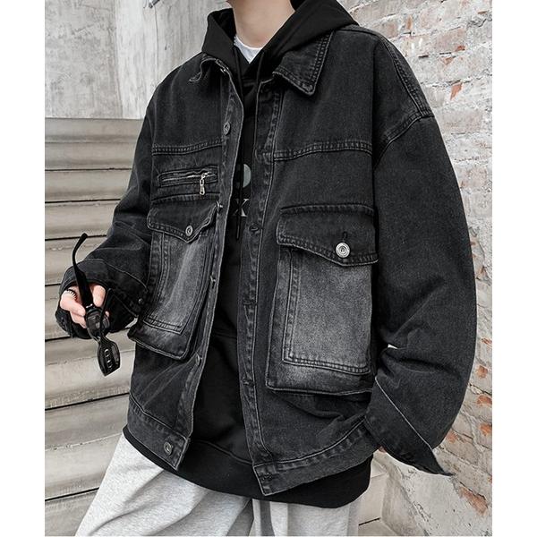 『タイムセール実施中』ZOZO問い合わせ番号:96404844ショップ:BUFFALO BOBS，バッファローボブズブランド:JOHNNY WOLF，ジョニーウルフ商品名:CASSIUS ドロップショルダー A-2 デニムジャケットカテゴリ...