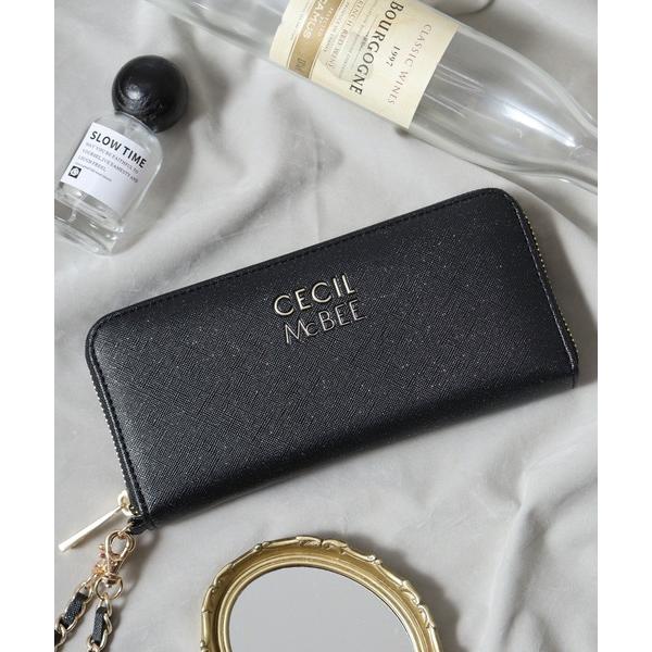 ZOZO問い合わせ番号:96405071ショップ:FUNALIVE，ファンアライブブランド:CECIL McBEE，セシルマクビー，FUNALIVE，ファンアライブ商品名:ＣＥＣＩＬ ＭｃＢＥＥ ラメチェーン長財布カテゴリ:財布/小物&gt...