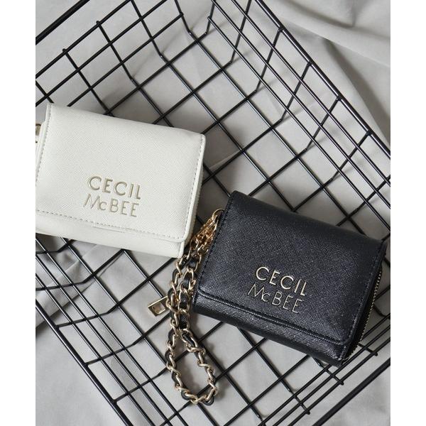 ZOZO問い合わせ番号:96405072ショップ:FUNALIVE，ファンアライブブランド:CECIL McBEE，セシルマクビー，FUNALIVE，ファンアライブ商品名:ＣＥＣＩＬ ＭｃＢＥＥ ラメチェーンミニ財布カテゴリ:財布/小物&g...