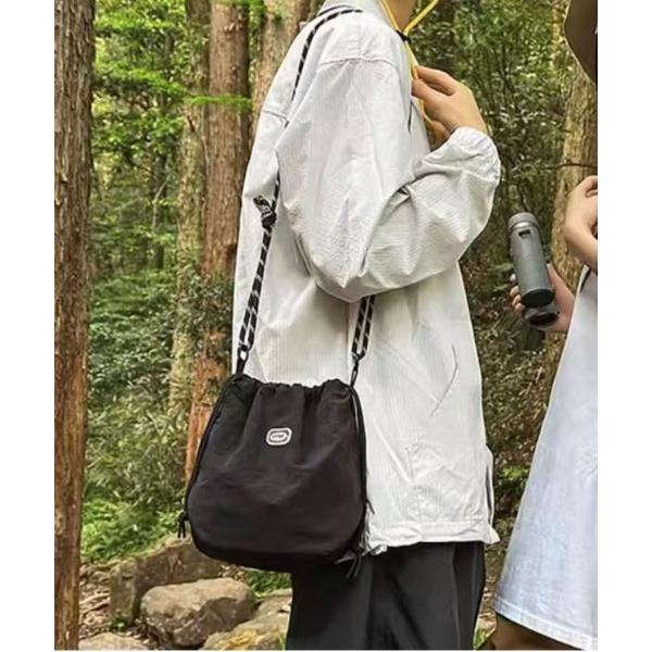 『タイムセール実施中』ZOZO問い合わせ番号:96405151ショップ:Port，ポートブランド:Port，ポート商品名:【 Port / ポート 】 ドローコード バイカラー ナイロン ミニ 巾着 ショルダーバッグ #カテゴリ:バッグ&g...