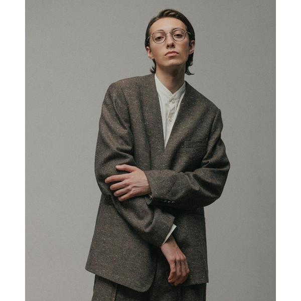 『タイムセール実施中』ZOZO問い合わせ番号:96405225ショップ:ADAM ET ROPE'，アダムエロペブランド:ADAM ET ROPE'，アダムエロペ商品名:ハードクロス ノーカラージャケット / セットアップ対応カテゴリ:ジャ...