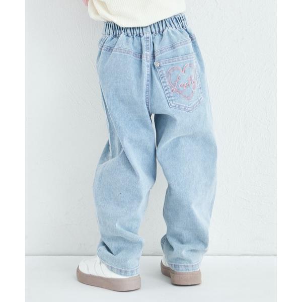 『タイムセール実施中』ZOZO問い合わせ番号:96436011ショップ:pairmanon，ペアマノンブランド:pairmanon，ペアマノン，coucou manon，ククゥ マノン商品名:ポケット刺繍 配色ステッチ バルーンデニムカテゴ...