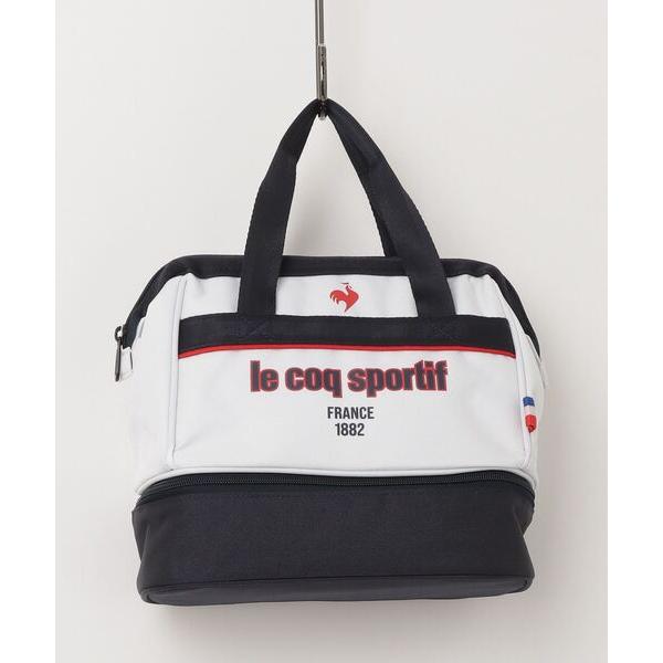 ZOZO問い合わせ番号:96436492ショップ:DESCENTE STORE GOLF，デサントストアゴルフブランド:le coq sportif GOLF，ルコックスポルティフゴルフ商品名:二層式 大開口カートポーチ 下部保冷機能対応カ...