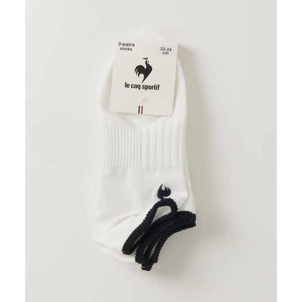 ※このアイテムは返品・交換対象外商品です。ZOZO問い合わせ番号:96436546ショップ:le coq sportif，ルコックスポルティフブランド:le coq sportif，ルコックスポルティフ商品名:3Pソックス(スニーカー丈)【...