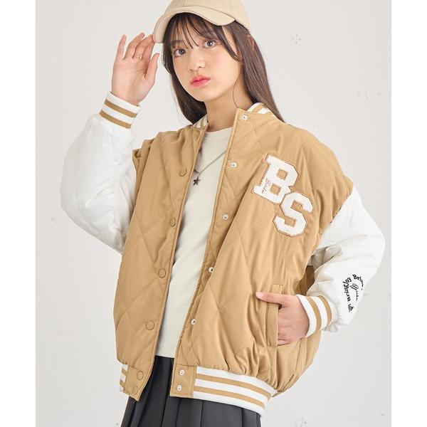 参考価格：5，490円発売時期：2024年10月コンディション：B（目立つ使用感なし）使用感が少ない、または気にならないアイテム袖口：汚れ前身頃・袖・すそ周り：毛玉すそ周り：ほつれ参考商品名：ロゴワッペン キルトスタジャン（140cm〜16...