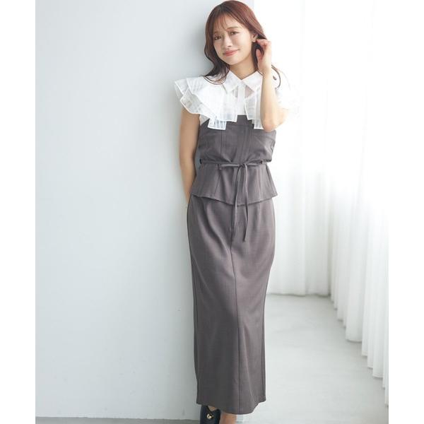 『セール実施中』ZOZO問い合わせ番号:96466671ショップ:mysty woman，ミスティ ウーマンブランド:mysty woman，ミスティウーマン商品名:コルセットSET2Pスカート 582382カテゴリ:スカート>スカー...