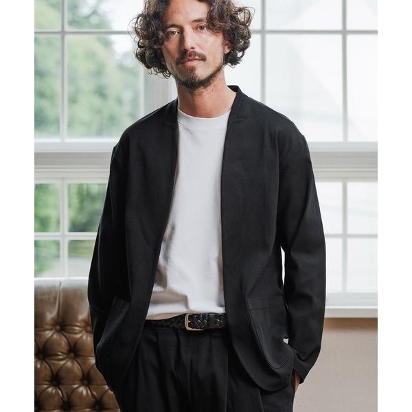 ZOZO問い合わせ番号:96497161ショップ:CMB by CAMBIO，シーエムビー バイ カンビオブランド:Magine，マージン商品名:mj10907-Collarless Patch Pocket Jacket ノーカラージャケ...