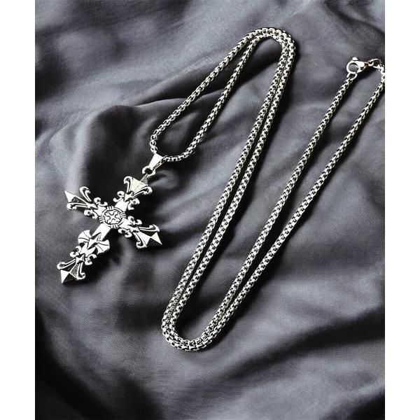 『セール実施中』ZOZO問い合わせ番号:96497260ショップ:TONE，トーンブランド:1004ST，イチマルマルヨンエスティー，tone，トーン商品名:【1004ST】 クロス 十字 ネックレス 韓国 ゴシック(MA)カテゴリ:アクセ...