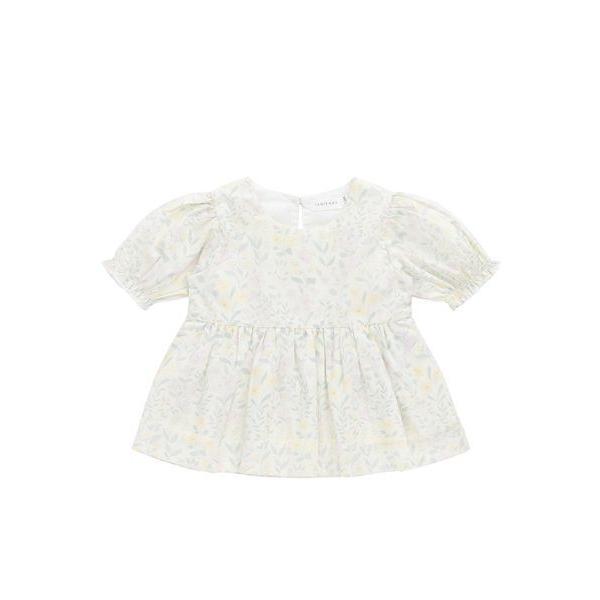 『セール実施中』ZOZO問い合わせ番号:96497374ショップ:JAMIE KAY，ジェイミーケイブランド:JAMIE KAY，ジェイミーケイ商品名:コットンボイル半袖チュニックDaphne Egretカテゴリ:トップス>Tシャツ/...