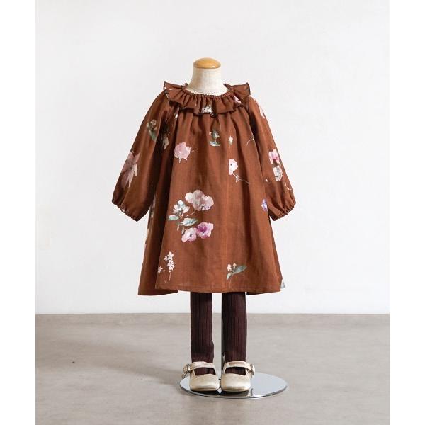 『セール実施中』ZOZO問い合わせ番号:96497609ショップ:10mois，ディモワブランド:NAOMI ITO，ナオミイトウ商品名:【NAOMI ITO(ナオミイトウ)】 フリル襟ワンピース 80・90・100cmカテゴリ:ワンピース...