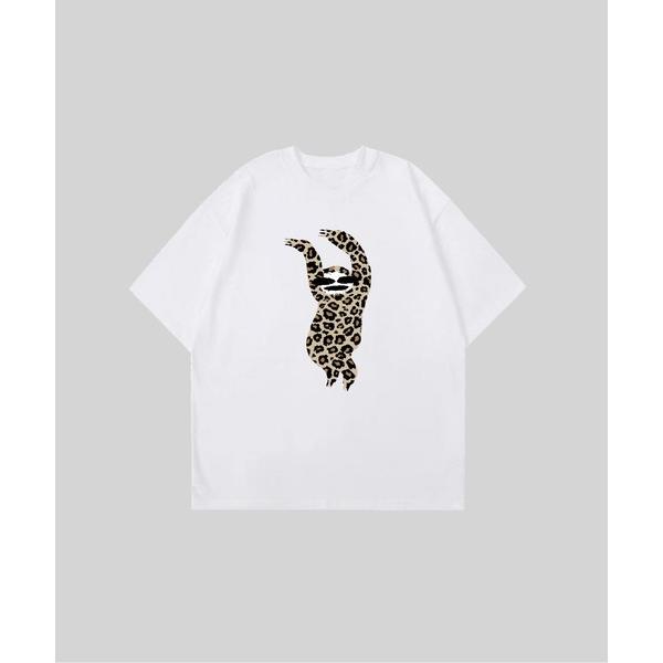 ZOZO問い合わせ番号:96498669ショップ:P L U M STORE，プラム ストアブランド:MAISON GA GA，メゾンガガ，U:UME，ユーム商品名:Leopard Sloth Middle Sleeves Tカテゴリ:トッ...
