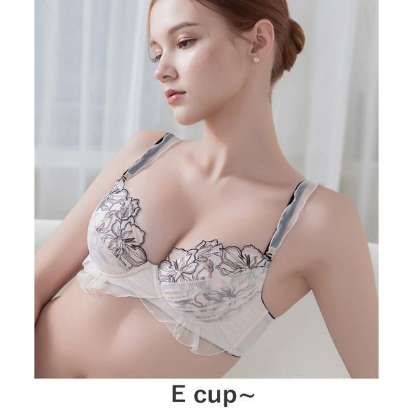 ZOZO問い合わせ番号:96499003ショップ:tu-hacci，ツーハッチブランド:tu-hacci，ツーハッチ商品名:《Pliea》deuxフローラチュチュブラ【グラマーサイズ】カテゴリ:アンダーウェア>ブラジャーブランド品番:...