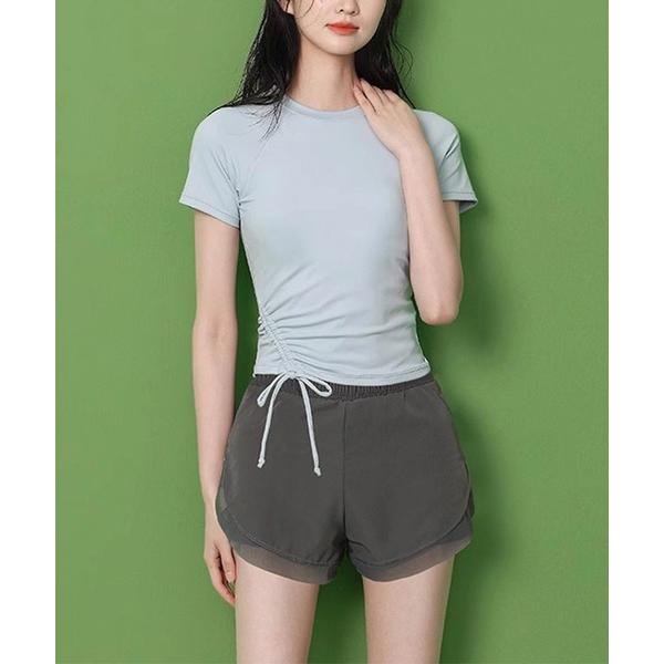 『タイムセール実施中』※このアイテムは返品・交換対象外商品です。ZOZO問い合わせ番号:96499378ショップ:aimoha，アイモハブランド:BORA AURA，ボラオーラ商品名:BORA AURA 2点セットシャーリング体型カバー水着...