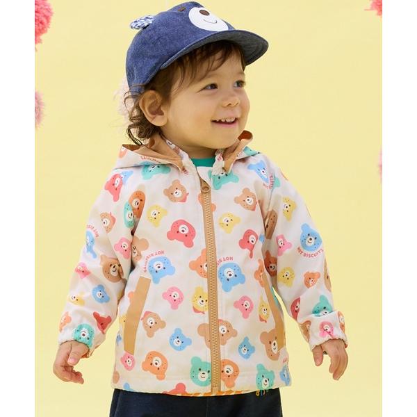 ZOZO問い合わせ番号:96499843ショップ:MIKI HOUSE HOT BISCUITS，ミキハウスホットビスケッツブランド:HOT BISCUITS，ホットビスケッツ商品名:カラフルビーンズ 総柄ウインドブレーカーカテゴリ:ジャケ...