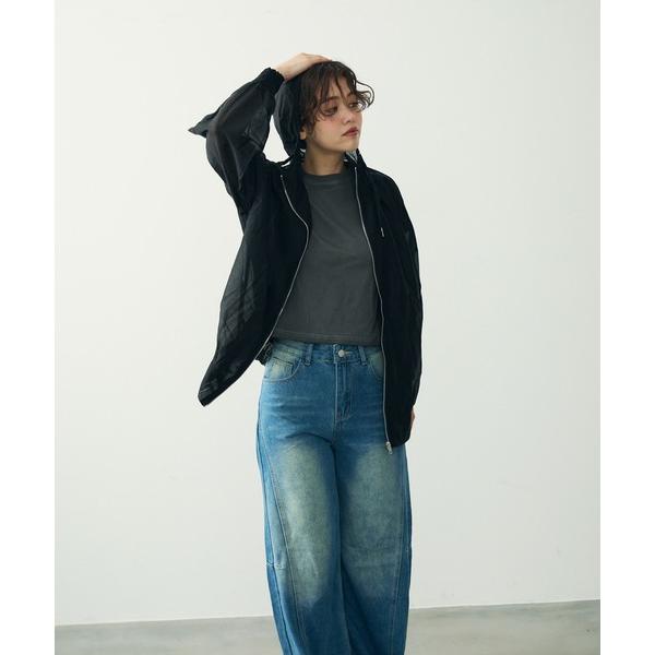 『セール実施中』ZOZO問い合わせ番号:96499889ショップ:Auntie Rosa，アンティローザブランド:Clum，クルム商品名:シアーライトナイロンフーディブルゾンカテゴリ:トップス>パーカーブランド品番:XRANR2520...