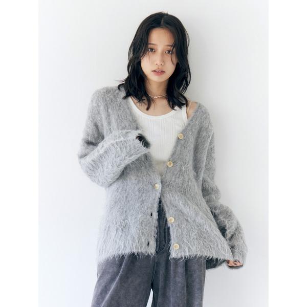 『タイムセール実施中』ZOZO問い合わせ番号:96531401ショップ:Ungrid，アングリッドブランド:Ungrid，アングリッド商品名:【WEB限定】カラールーズニットカーデカテゴリ:トップス>カーディガン/ボレロブランド品番:...