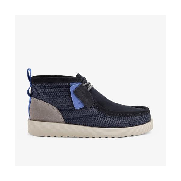 『セール実施中』ZOZO問い合わせ番号:96531537ショップ:Clarks，クラークスブランド:Clarks，クラークス商品名:WallabeeFTR2BT / ワラビーフューチャー2ブーツ（ネイビーコンビ）カテゴリ:シューズ>モ...