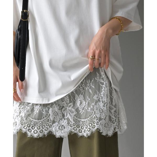 ZOZO問い合わせ番号:96531568ショップ:HUG.U，ハグユーブランド:HUG.U，ハグユー商品名:レイヤードレース付け裾カテゴリ:トップス>その他トップスブランド品番:d766素材:本体: 綿65%， ポリエステル30%， ...