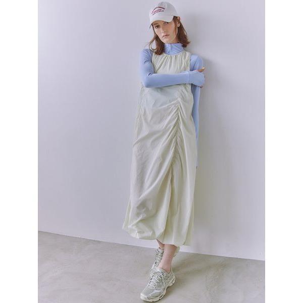 『セール実施中』ZOZO問い合わせ番号:96531945ショップ:emmi，エミブランド:emmi，エミ商品名:ナイロンバルーンワンピースカテゴリ:ワンピース/ドレス>ワンピースブランド品番:13WFO254085素材:表地: ナイロ...