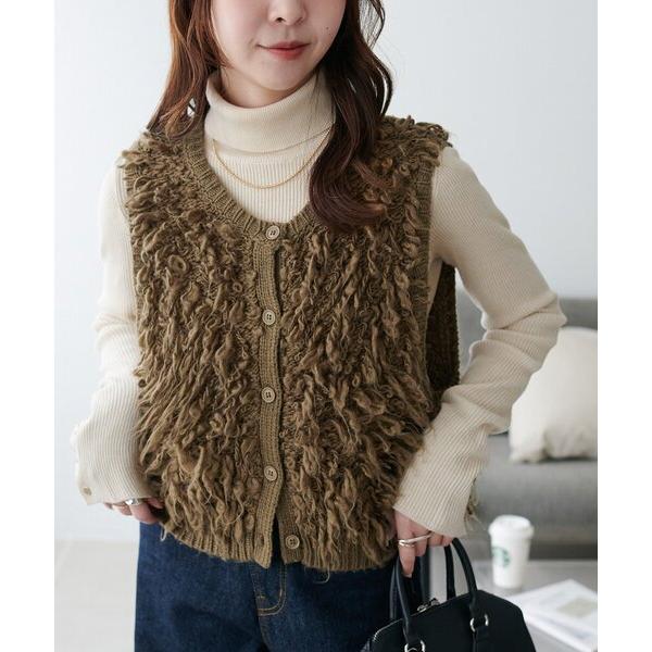 『タイムセール実施中』ZOZO問い合わせ番号:96532334ショップ:DISCOAT，ディスコートブランド:DISCOAT，ディスコート商品名:ループヤーン前後2WAYベストカテゴリ:トップス>ベストブランド品番:DCZ105210...