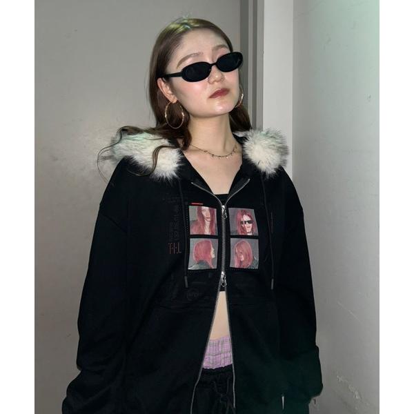 ZOZO問い合わせ番号:96532534ショップ:JEANASIS，ジーナシスブランド:JEANASIS，ジーナシス商品名:【25quee】カコウプリントZIPパーカー/580779カテゴリ:トップス>パーカーブランド品番:58077...