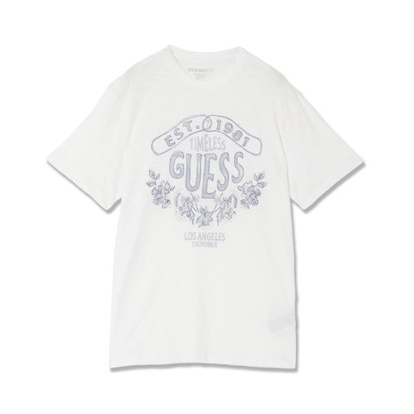 『タイムセール実施中』ZOZO問い合わせ番号:96533524ショップ:GUESS，ゲスブランド:Guess，ゲス商品名:SS Cn Timeless Tee 半袖Tシャツ  カテゴリ:トップス>Tシャツ/カットソーブランド品番:M5...