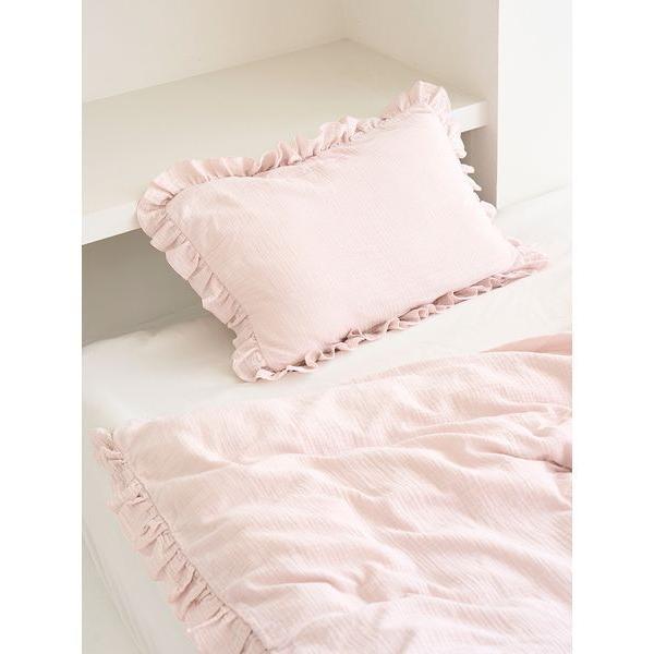 ZOZO問い合わせ番号:96563866ショップ:gelato pique，ジェラート　ピケブランド:gelato pique Sleep，ジェラートピケスリープ商品名:【Sleep】ダブルガーゼフリル２点セット（ダブル）カテゴリ:インテリ...