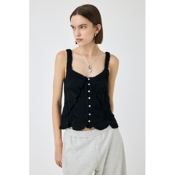 『セール実施中』ZOZO問い合わせ番号:96564033ショップ:MOUSSY，マウジーブランド:MOUSSY，マウジー商品名:BUTTON UP SMOCKING キャミソールカテゴリ:トップス>キャミソールブランド品番:010IA...