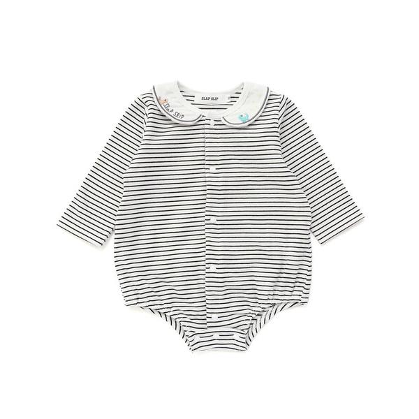 ※このアイテムは返品・交換対象外商品です。ZOZO問い合わせ番号:96564063ショップ:BEBE ONLINE STORE，ベベ オンラインストアブランド:SLAP SLIP BABY，スラップスリップベビー商品名:無地ボーダーアニマル...