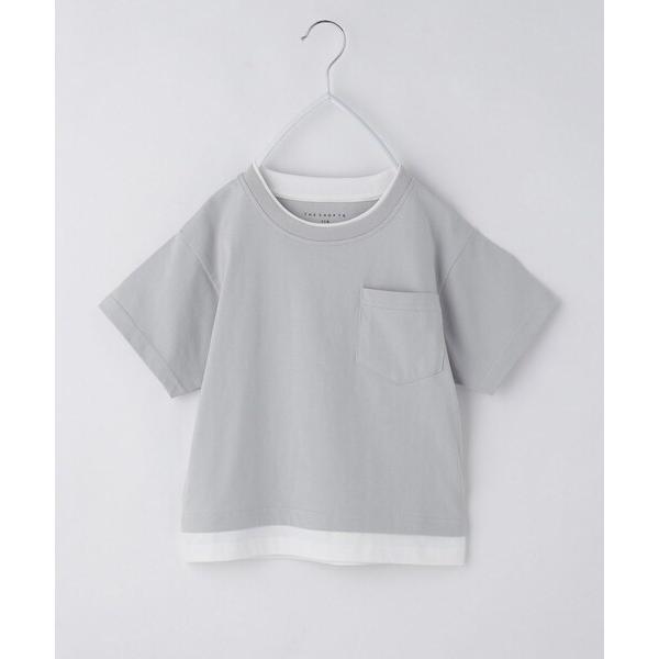 『タイムセール実施中』ZOZO問い合わせ番号:96565279ショップ:THE SHOP TK，ザ ショップ ティーケーブランド:THE SHOP TK ，ザ ショップ ティーケー 商品名:【110−160】レイヤード風半袖Tシャツ/洗濯機...