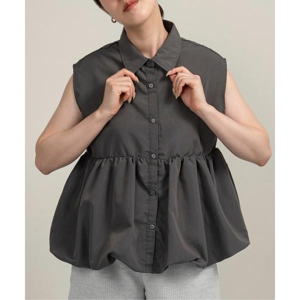 『セール実施中』ZOZO問い合わせ番号:96565710ショップ:eim，エイムブランド:lawgy，ラウジー，eim，エイム商品名:nosleeve balloon shirt / ノースリーブバルーンシャツカテゴリ:トップス>シャ...