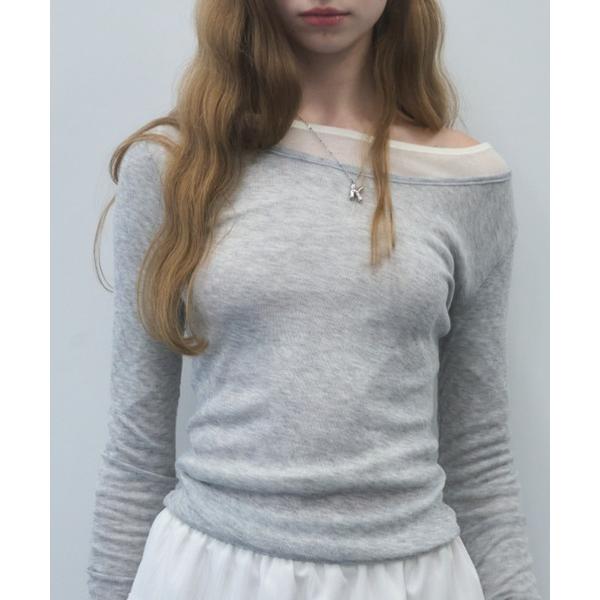 ZOZO問い合わせ番号:96565924ショップ:Auntie Rosa，アンティローザブランド:Birthday room，バースデイルーム，Mitch，ミッチ商品名:シアーロンT/shear long t-shirtカテゴリ:トップス&...