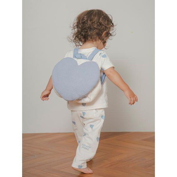 『セール実施中』ZOZO問い合わせ番号:96566128ショップ:gelato pique，ジェラート　ピケブランド:gelato pique，ジェラートピケ商品名:【KIDS】エアリーモコハートリュックカテゴリ:バッグ>バックパック...